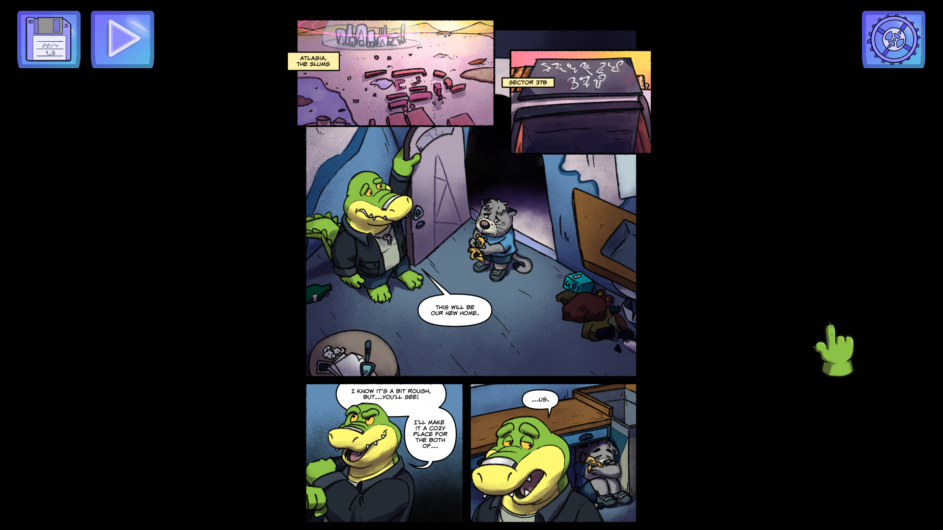 UPDATE 1.0.3 - New translations! - BROK: First Hat Comic Book by COWCAT
