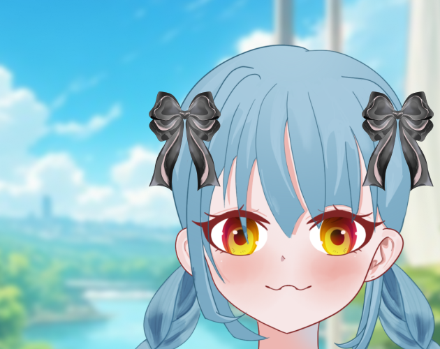 VTuber Accessory: Bow PNG Pack (3 Colors + PSD) by Ne.buhanka