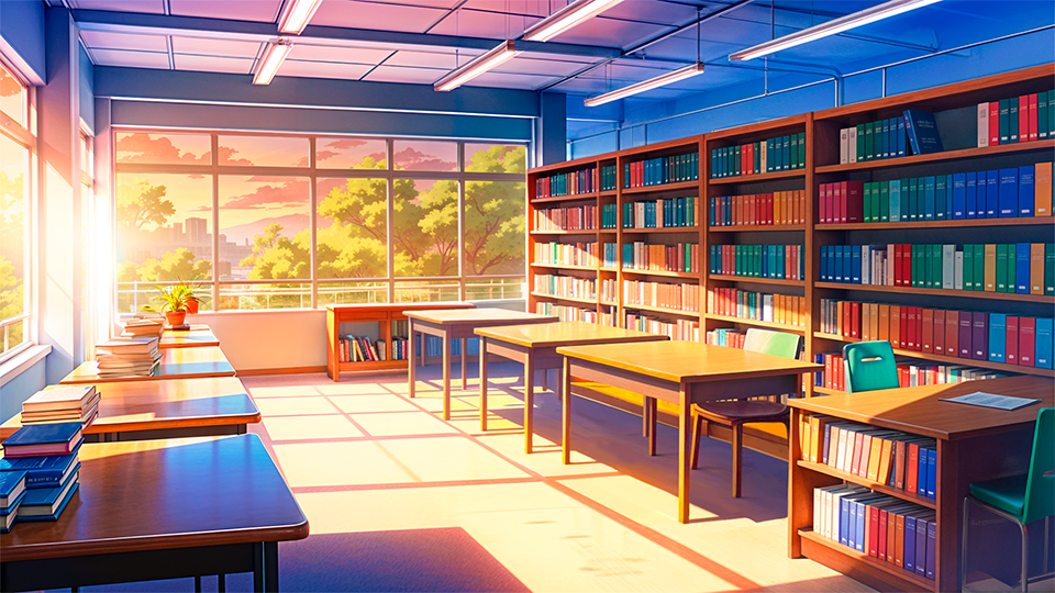 Backgrounds for visual novel by Pixel-Marten | School by Pixel Marten