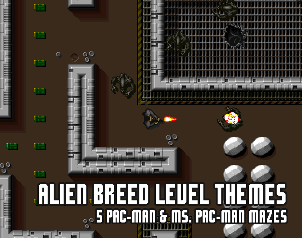 Major Update Released! - Alien Breed: Pac-Man Assault by Vibegaz