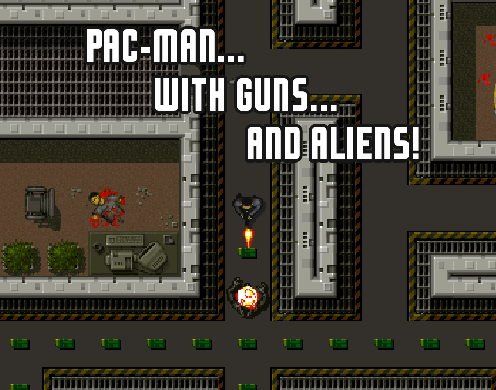Major Update Released! - Alien Breed: Pac-Man Assault by Vibegaz