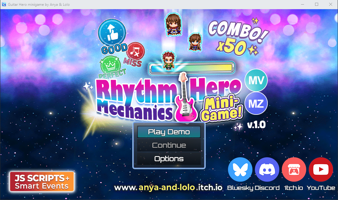 🎸 Rhythm Hero is Out! RPG Maker Music Minigame for MZ & MV - RPG Maker ...