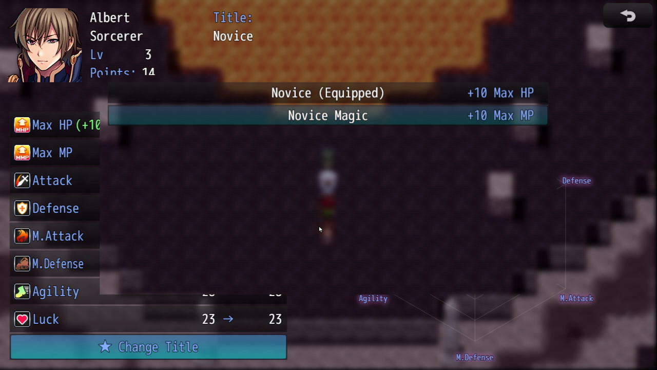 Kadajah's LvlPoints - Visual Stat Distribution for RPG Maker Mz by Kadajah