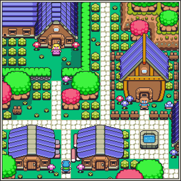 16x16 Zelda Like - More Builds by 16Pixel