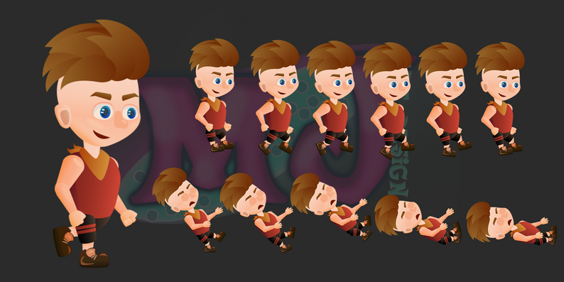 2D Game Character 3 by MarwaMJ