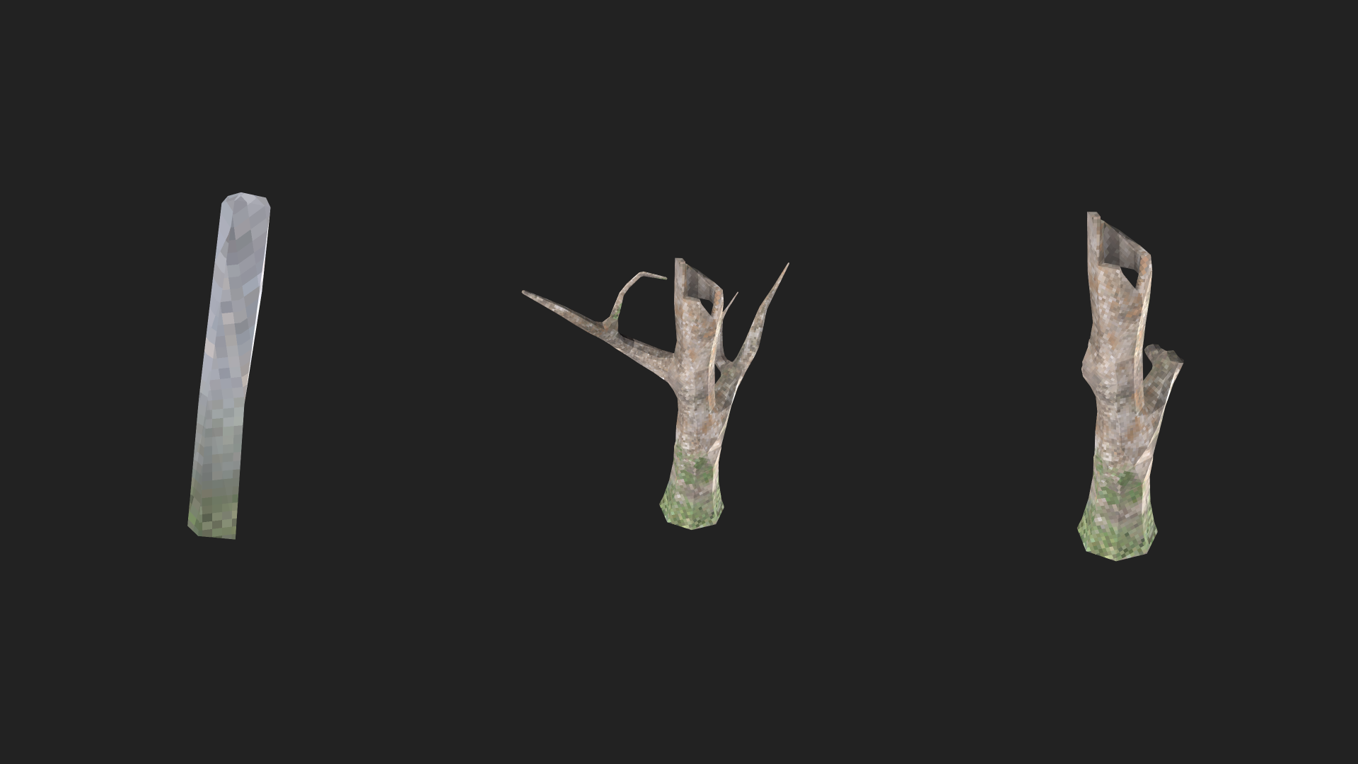 [WIP] PS1 PSX Alone in the DUSK – environment asset kit by EmaceArt
