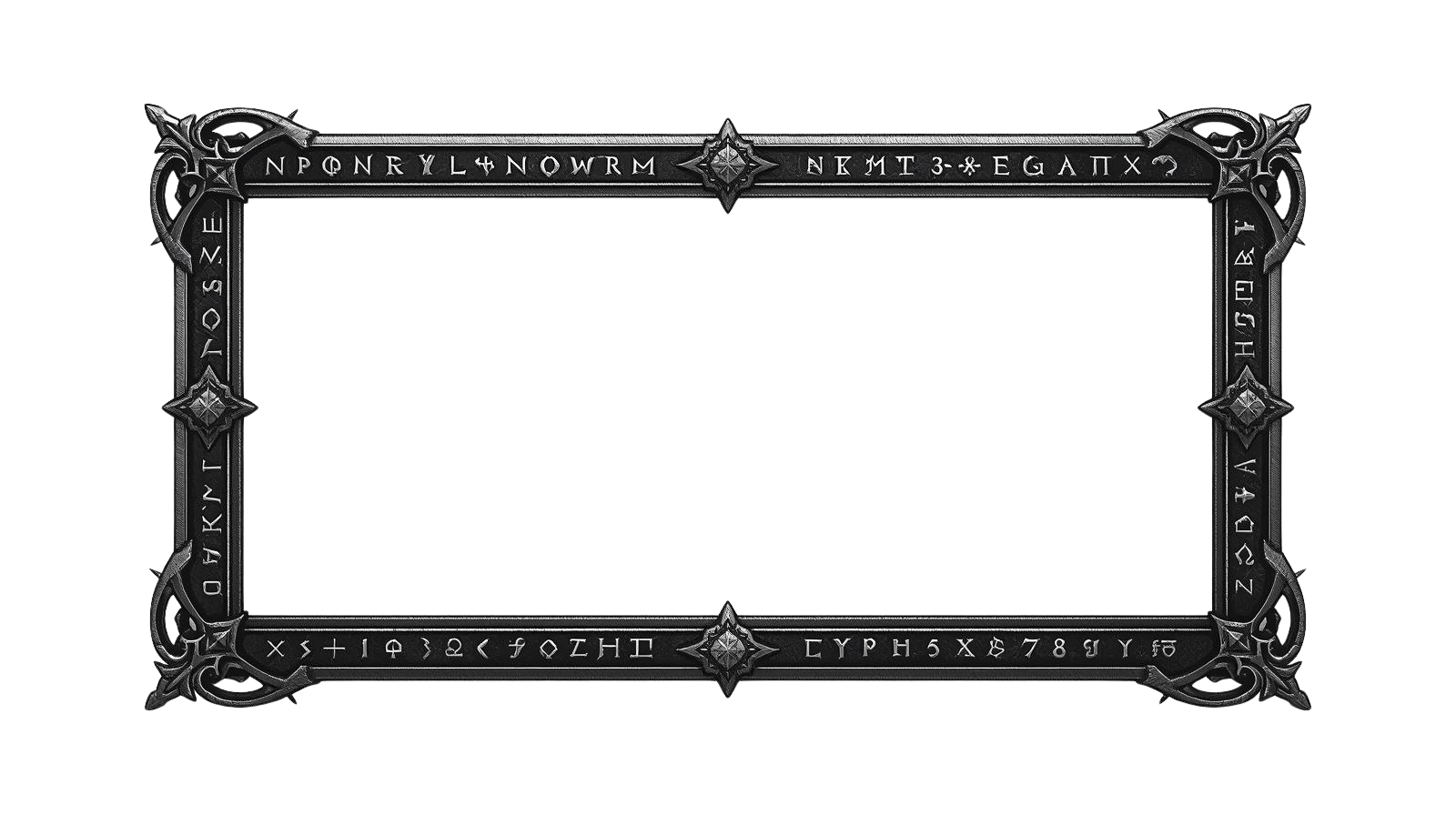Medieval Dark Fantasy UI Pack – Editable SVG + HD PNG Frames by Marco Brito