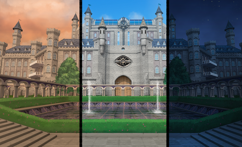 Medieval visual novel backgrounds by Selavi Games