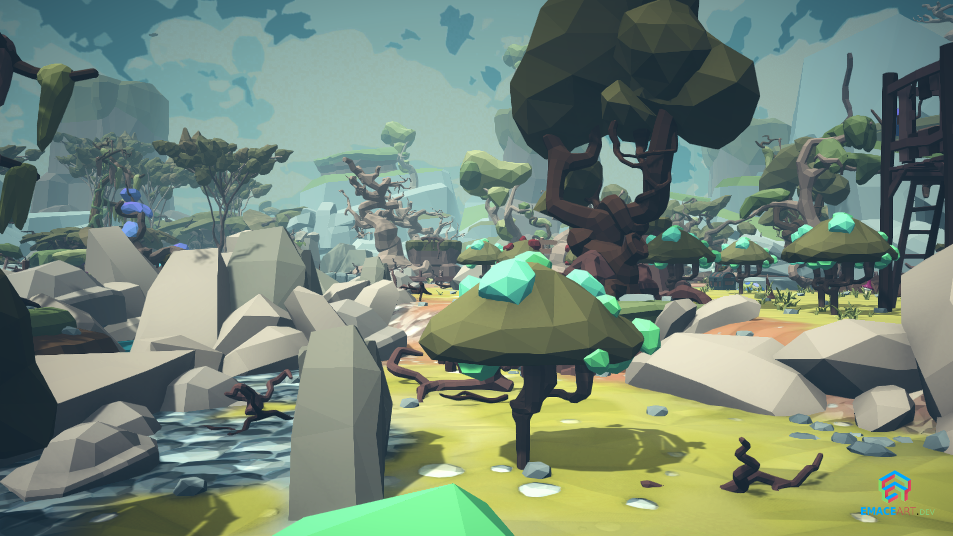 Everwood: Stylized Woodland Forest Pack by EmaceArt