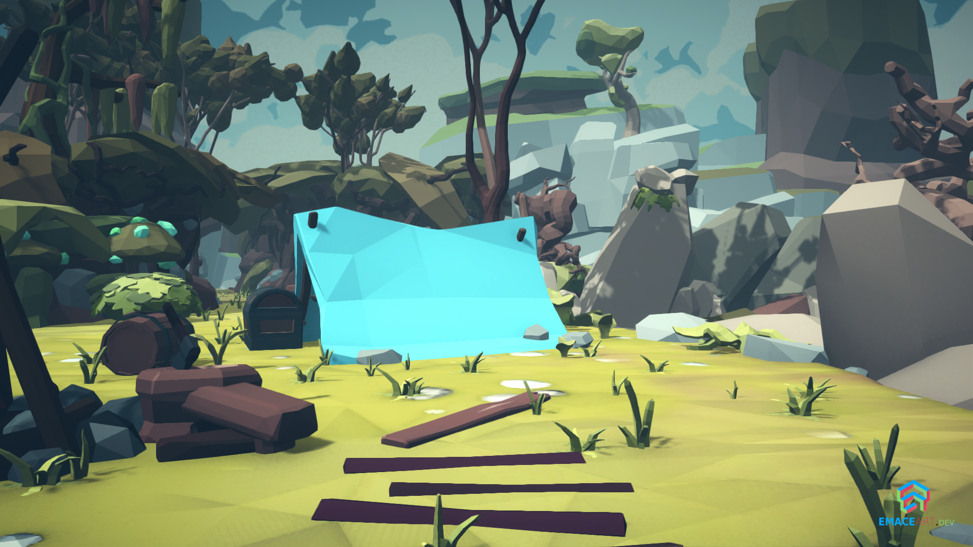 Everwood: Stylized Woodland Forest Pack by EmaceArt