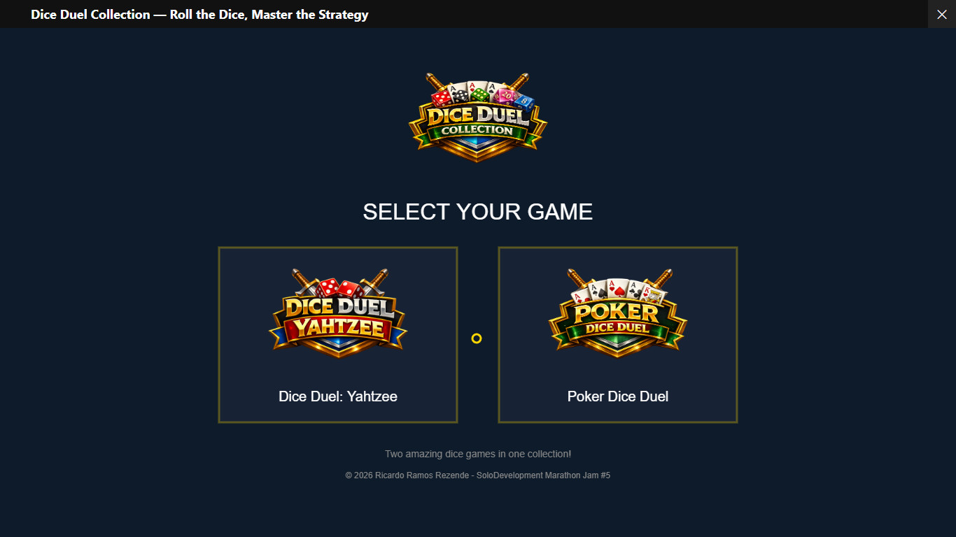 Dice Duel Collection by GamerzSFX