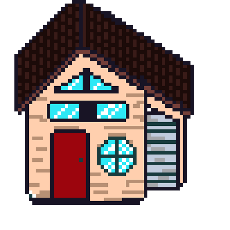 Pico 8 House by PXLer Game