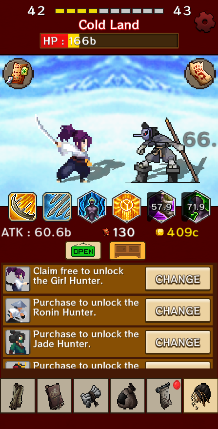 Project - Idle Demon Hunter - Idle Demon Hunter - (WIP) by Durance Gaming