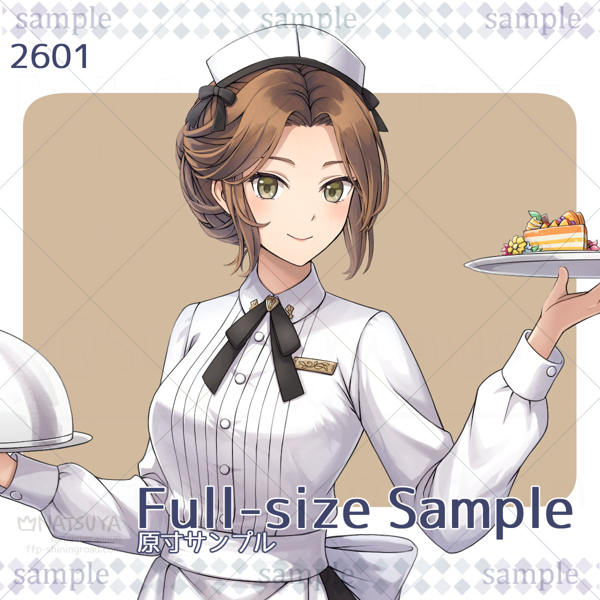 Anime Character Art Pack: 2601 - 6 Expressions | Image: Woman, clerk ...
