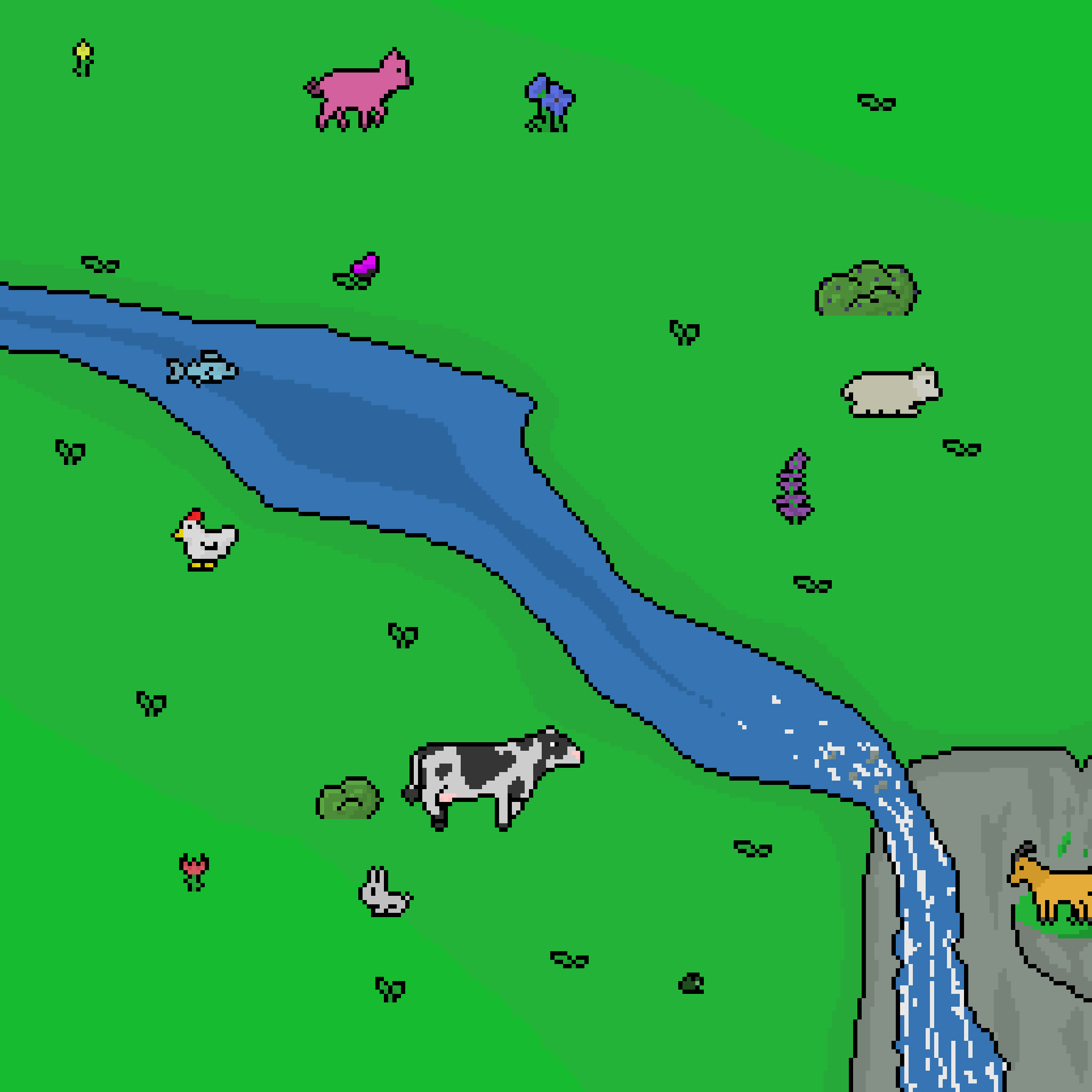 Animals Pixel Art Pack by Vairus Studio