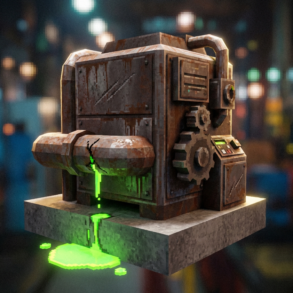 Rusty Echoes: Low-Poly Industrial Pack by JeanHag