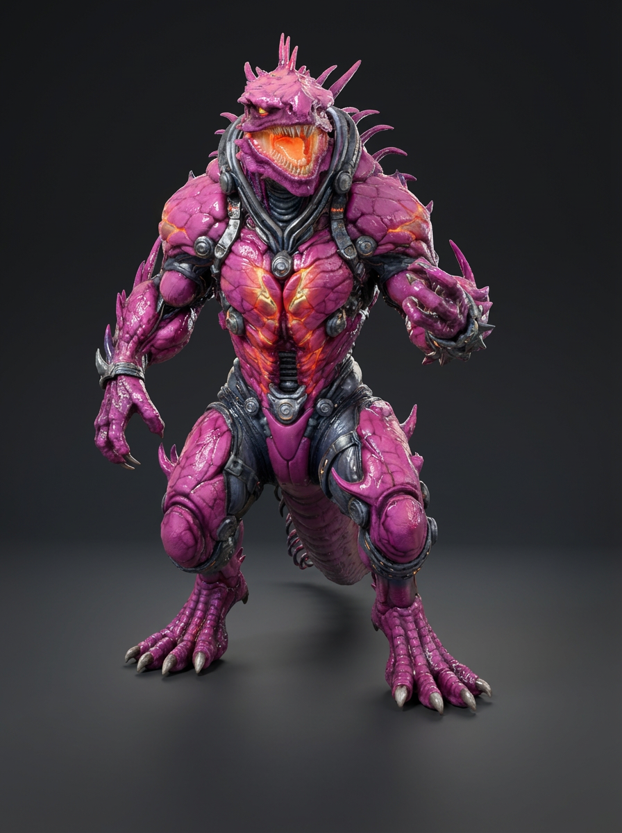 VoidScale Brute Monster 3D Character by PixelPanda