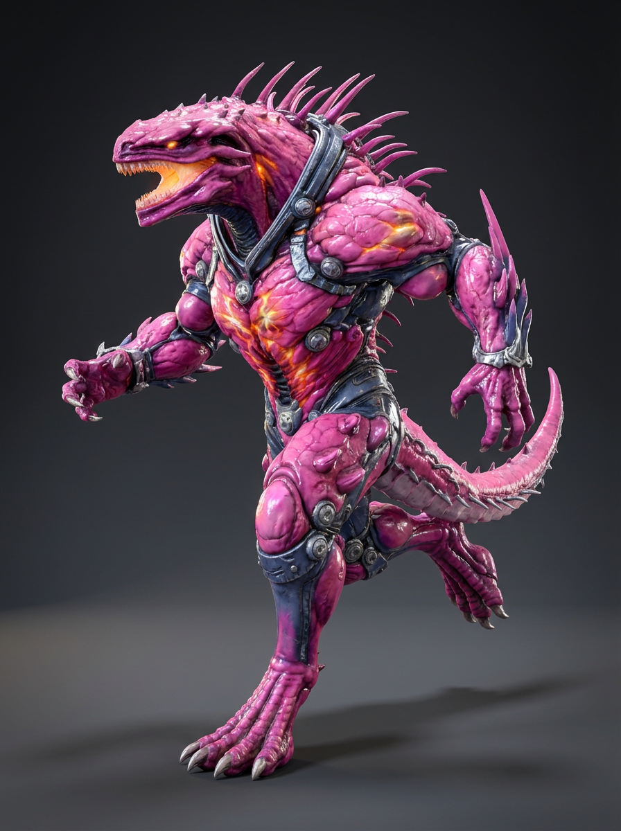 VoidScale Brute Monster 3D Character by PixelPanda