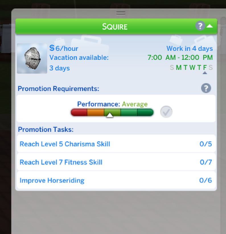 Medieval Knight Career for the Sims 4 by BogusAvathePit's Sims 4 Mods