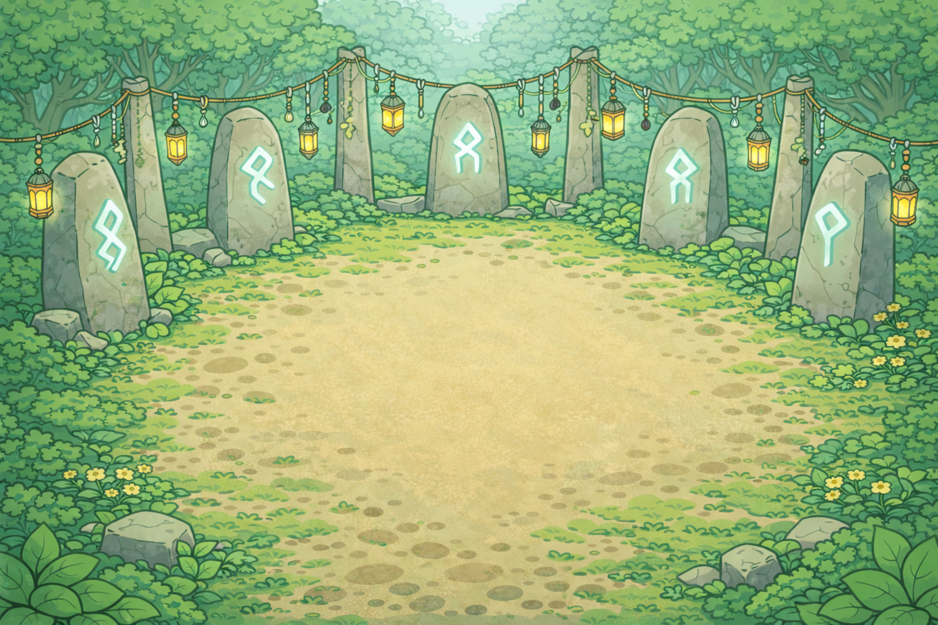 RPG/TTRPG Prototype kit pack: Emeraldwood Backgrounds Pack #1 by XYEzawr