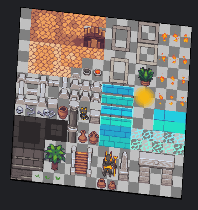 RPG asset dungeon crawler 04 (Super Retro Crawler by Gif) by Gif
