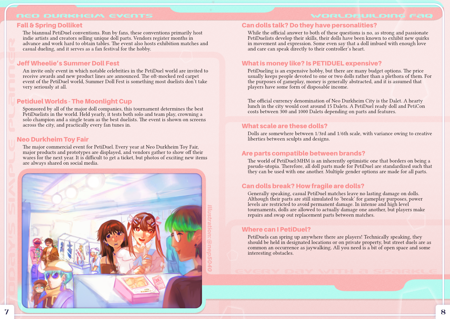PetiDuel ~ Doll Battle TTRPG by Laplace Atelier