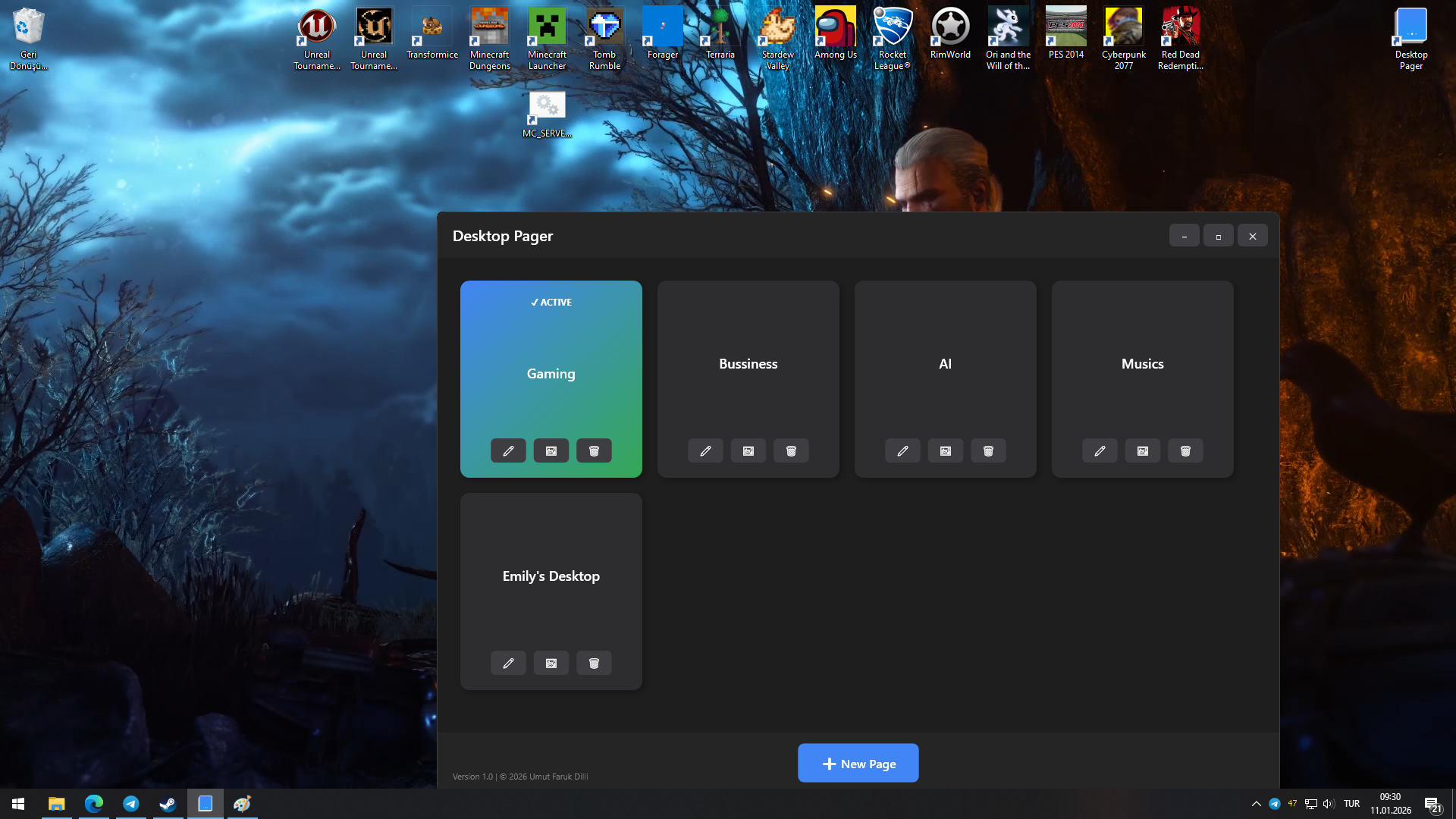 Desktop Pager by umutfaruk
