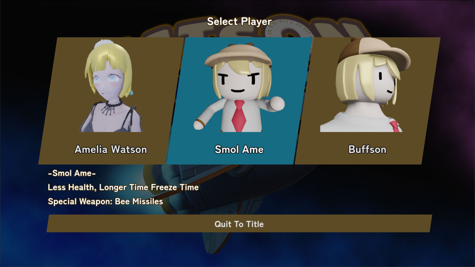 Ending Fix - Watson Warp Speed by VeldVideoGames