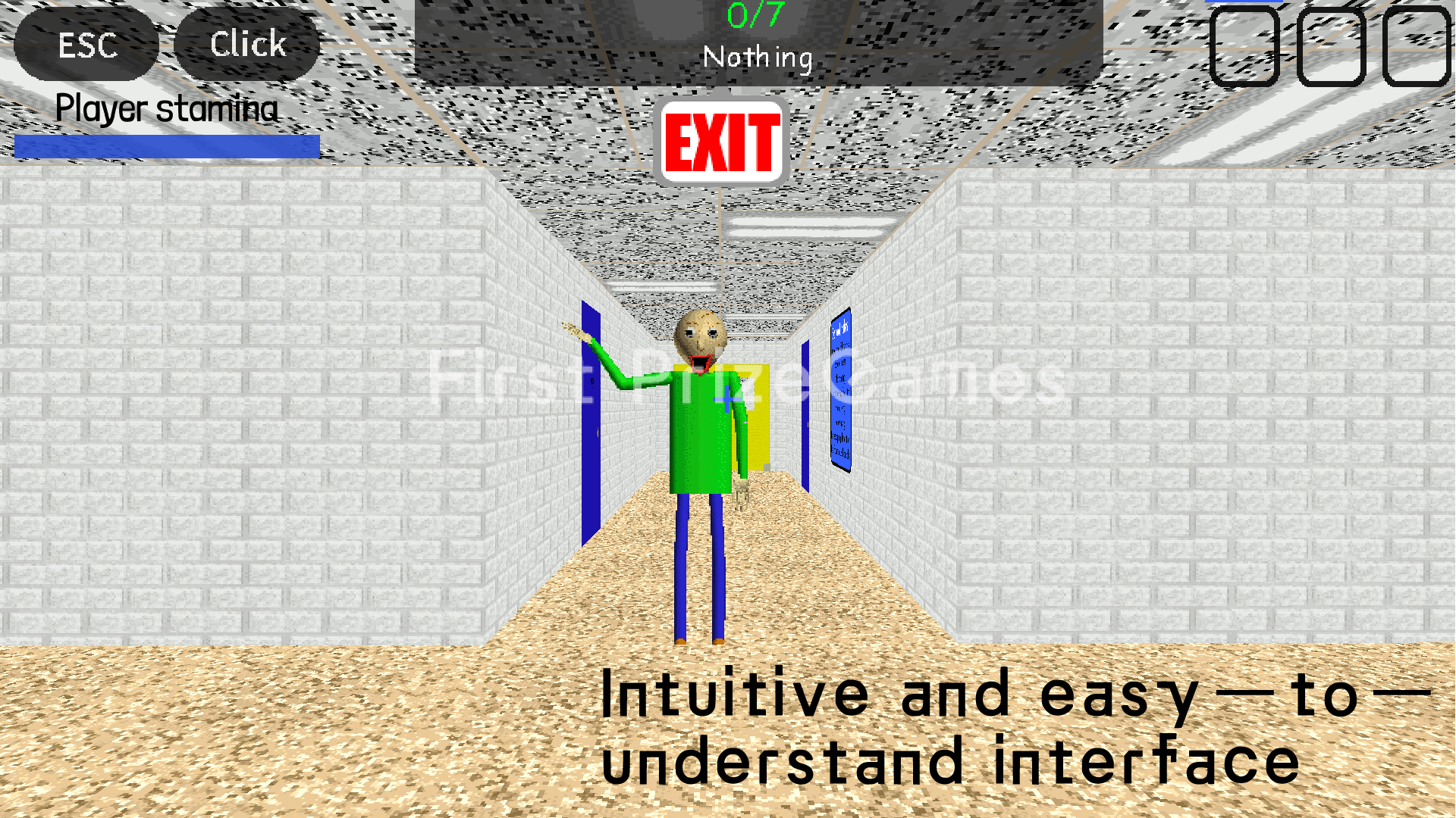 Baldi's Basics Test by First PrizeGames