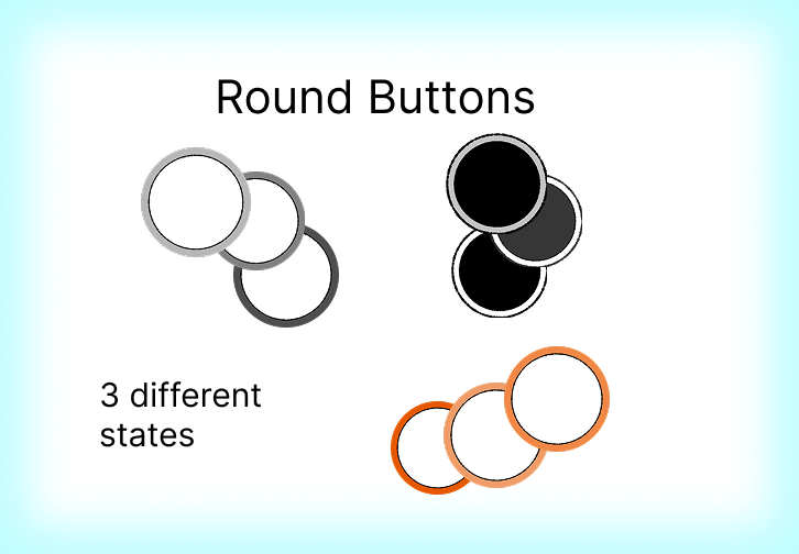 Minimalistic Button pack V1 by Matis