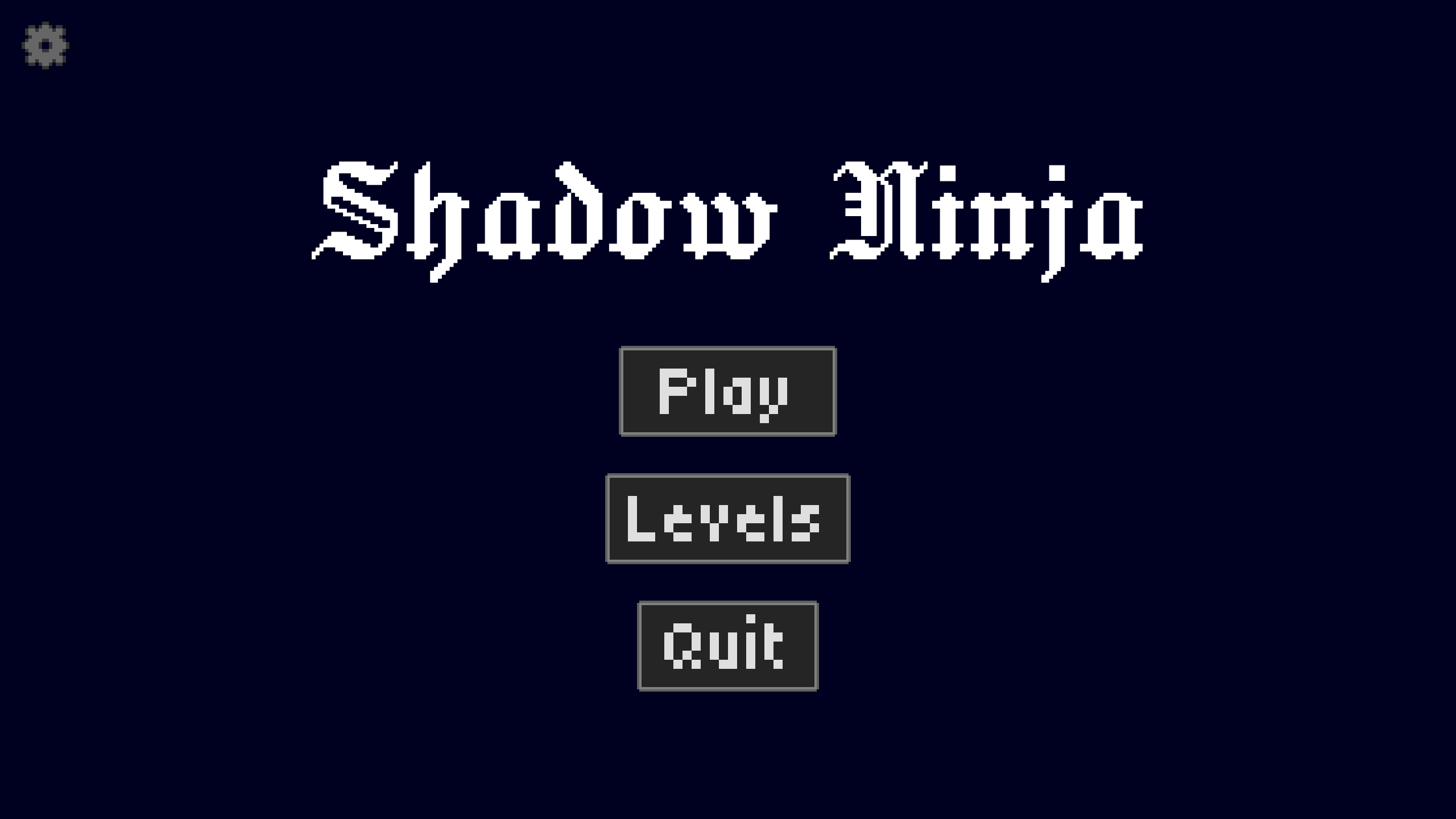 Shadow Ninja by Potato Penguin for Brainless Mini-Game Jam - itch.io