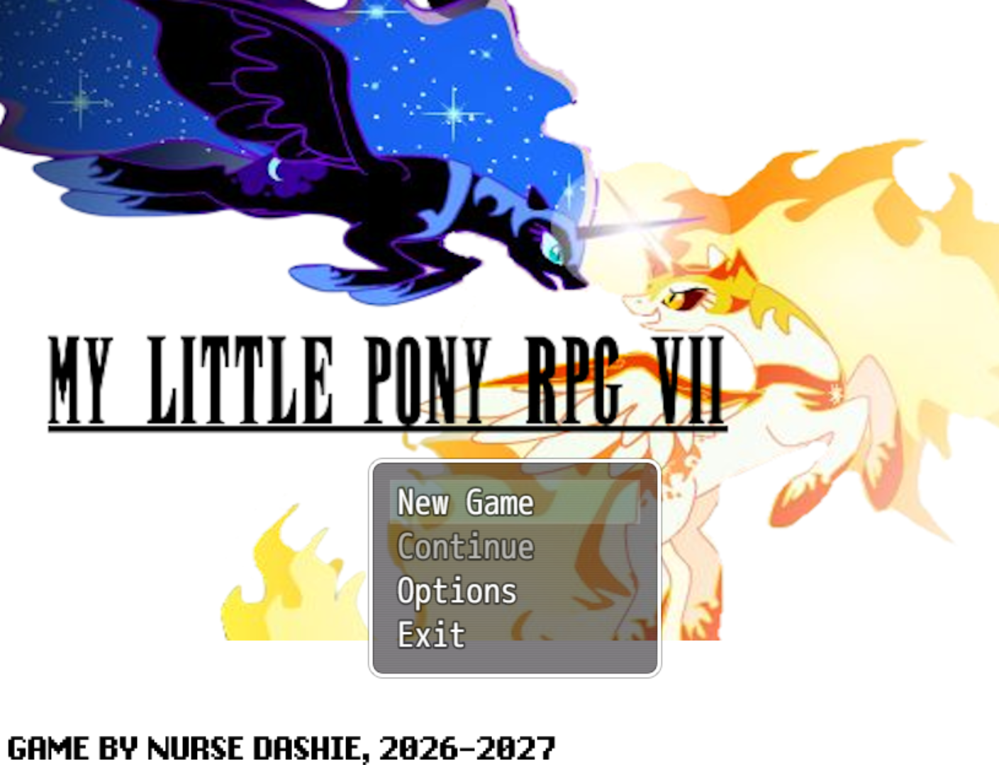 MY LITTLE PONY RPG VII by NurseDashie
