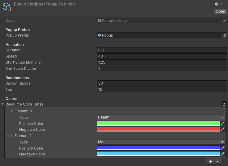 Simple Resource & Popup System by xornis