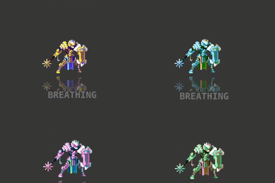 RPG Character Asset Pack - Humans with Weapons by mrjones