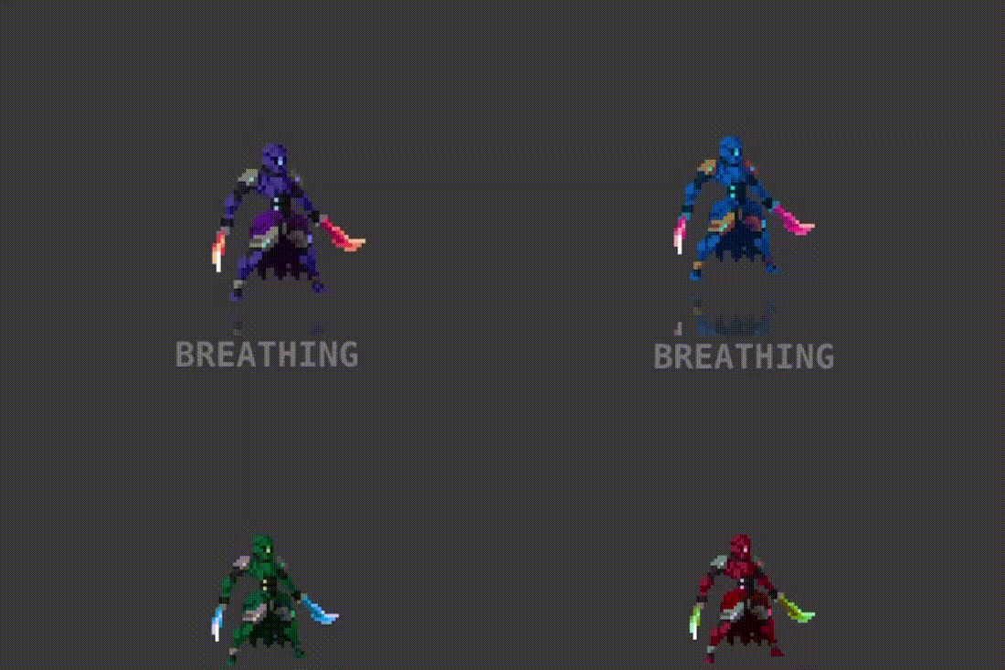 29 RPG Character Asset Pack - Humans with Weapons by PixelDream