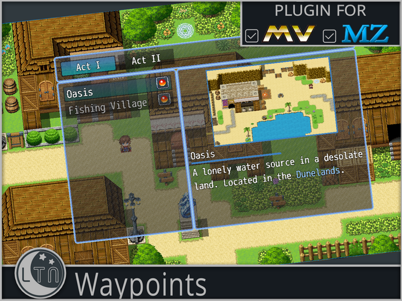 Waypoints for RPG Maker by LTN Games