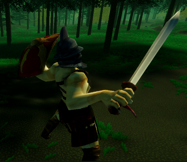 Iron Pit Gladiator – Retro PS1 Low-Poly Arena Fighter by imaginais