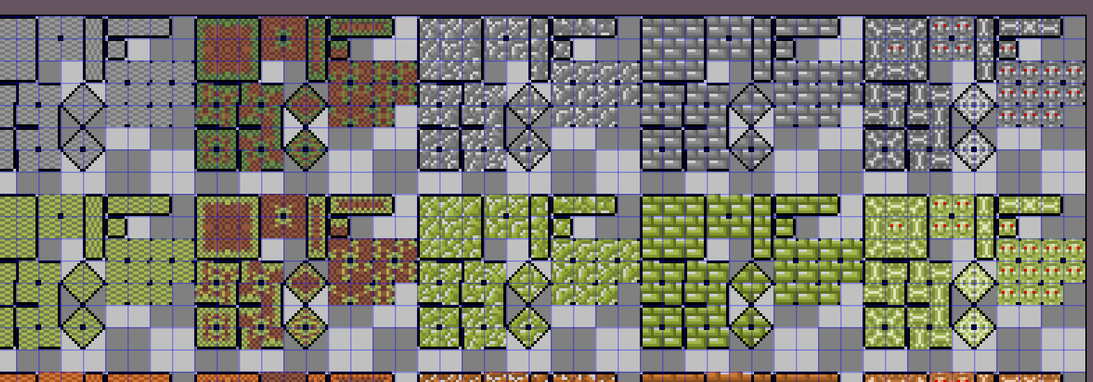 8×8 Fantasy Tileset Pack (Side View) by PixelGoblinForge