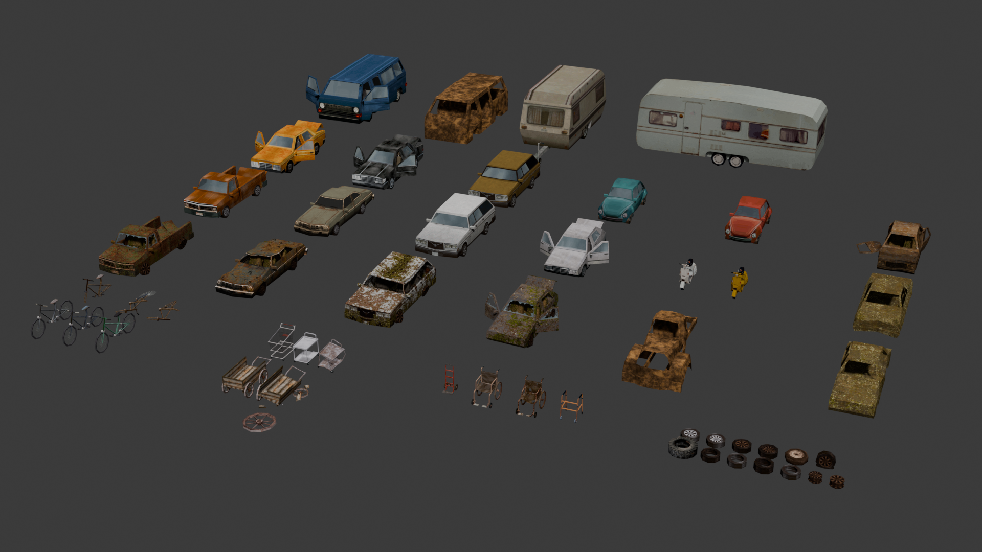 PSX Low-Poly Vehicles Pack by Aquicor