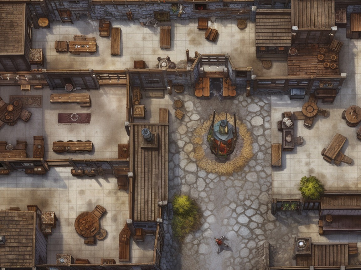 Battle Maps Essentials – VTT & Printable Pack by L4nc3lot
