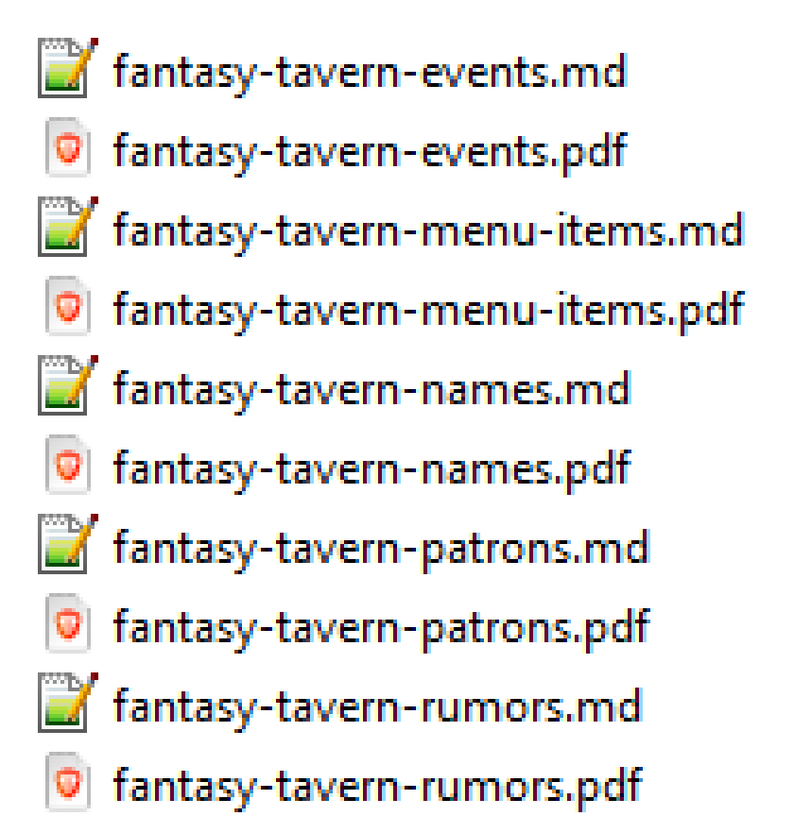 Tavern Toolkit - Five TTRPG d100 tables to bring your fantasy taverns ...