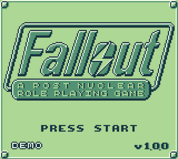 Fallout 1 Demake Demo by JustMadeBread