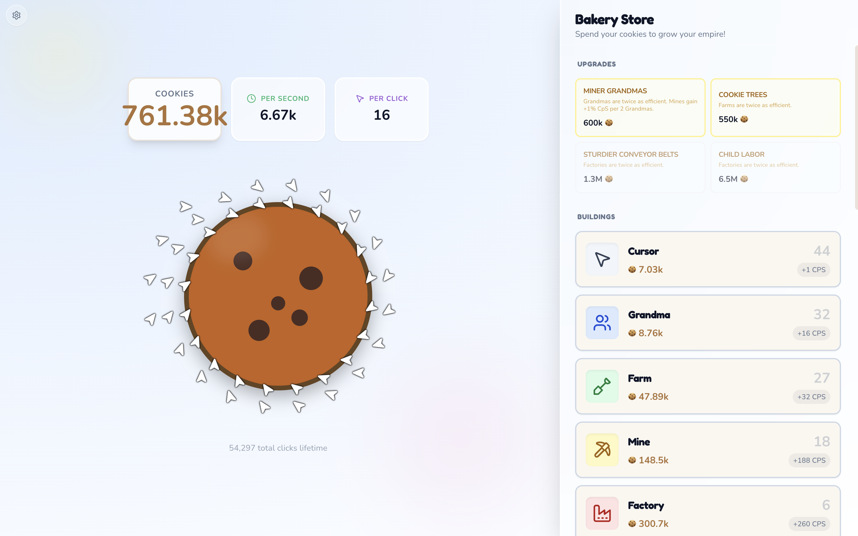 Chocolate Chip Cookie Clicker by imdagoatedpro58 for GAME LAB - itch.io