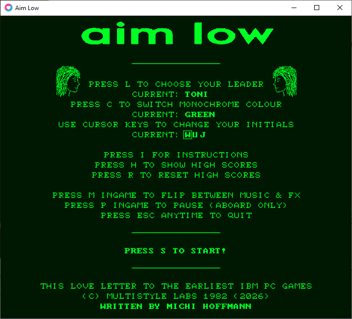 Aim Low (pt. 1) by michihoffmann