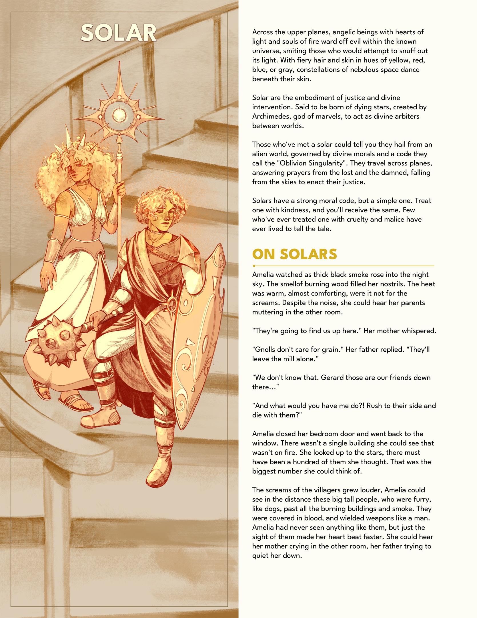 Solar Free Preview - A Celestial Ancestry For Draw Steel! by Jenny ...