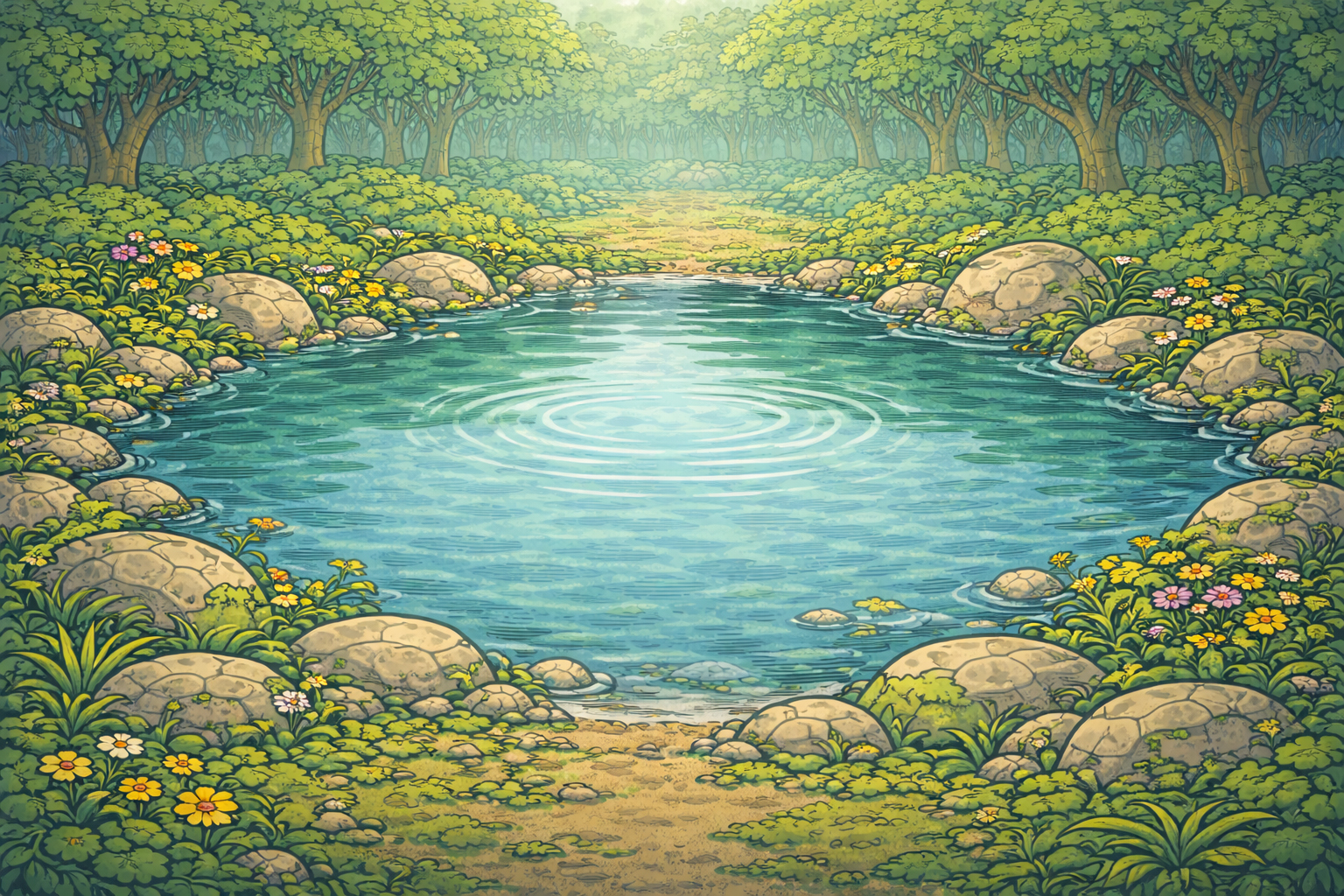 RPG/TTRPG Prototype kit pack: Emeraldwood Backgrounds Pack #3 by XYEzawr