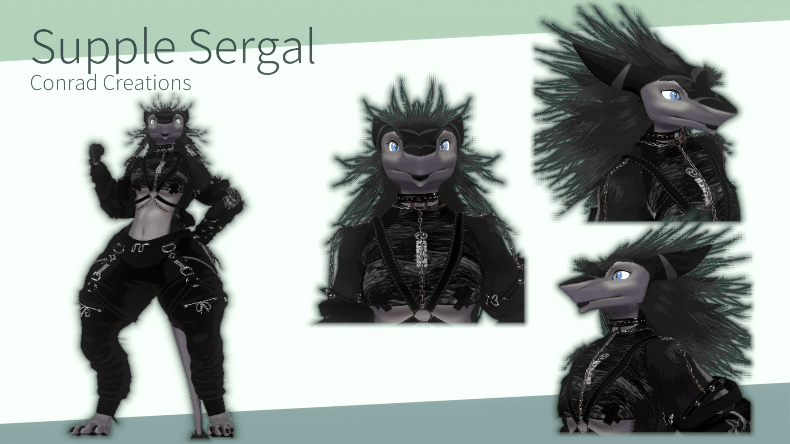 🫕🧀Supple Sergal🧀🫕 by Conrad_The_Woff