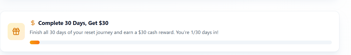 30 Day Life Reset by Thegoat2234