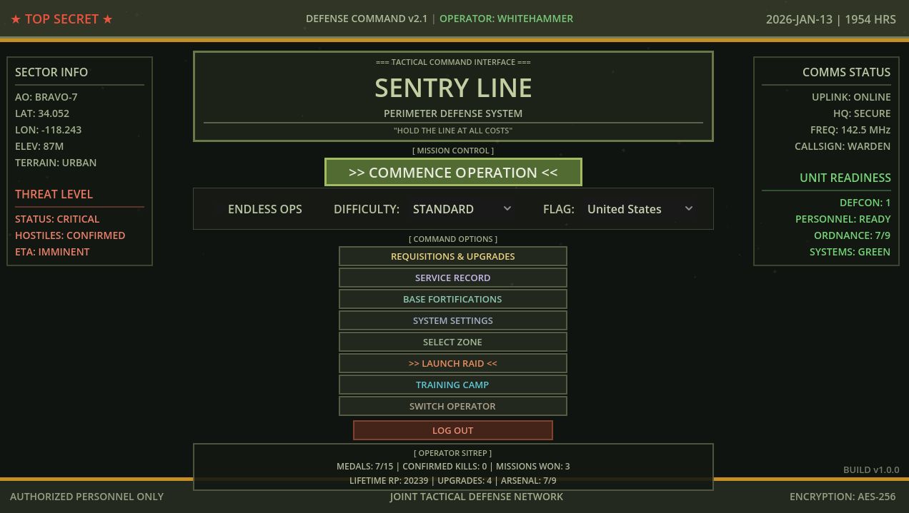 Sentry Line by Okkie_Gaming