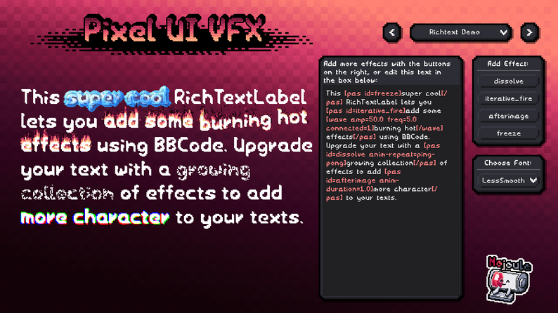 Pixel UI VFX by Nojoule